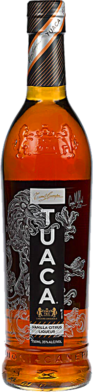 Personalised Tuaca Liqueur Engraved Bottle | EngraveDrinks